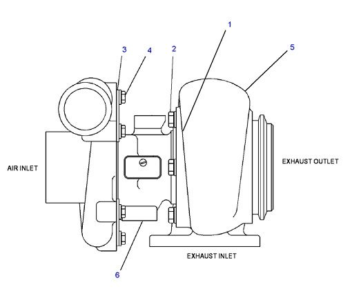 3116 MARINE ENGINE 4KG 1574386 Turbo GP - IMC