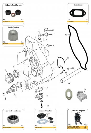 Alpha One - GEN II AlphaOneII-GHP Alpha One Gen 2- Gimbal Housing ...
