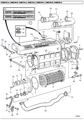 TAMD75P-A 54167896 Heat Exchanger - IMC