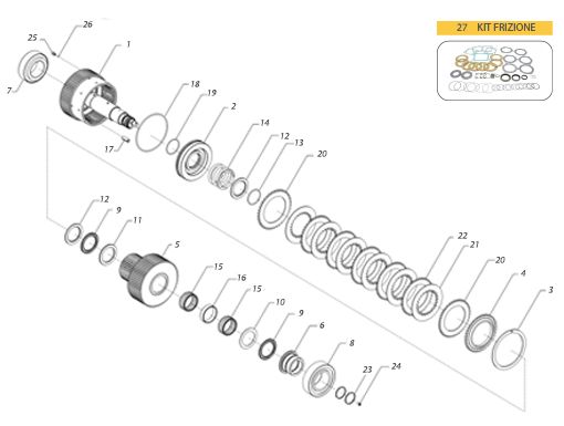 ZF325 (IRM325PL/325PL-1) ZF325 - GRUPPO ALBERO SECONDARIO - IMC