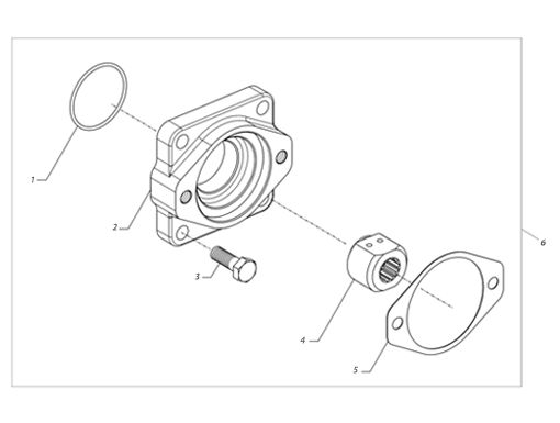 ZF325-1A ZF325-1A - GRUPPO PTO SAE J744 SIZE A - IMC