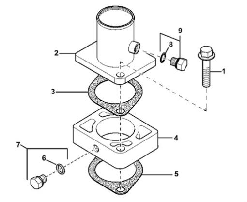 40EOZDJ 1783 1783 Group 17: Intake Manifold - IMC