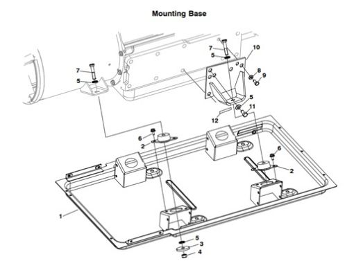 MDKBS MDKBP/R/S-MB MOUNTING BASE - IMC