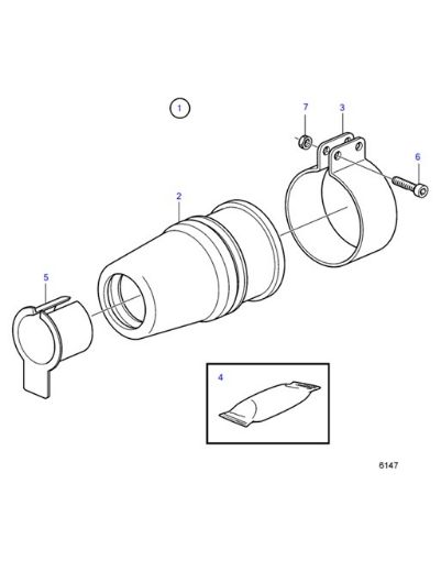 MS10A-B 54171723 Propeller Shaft Stuffing Box - IMC