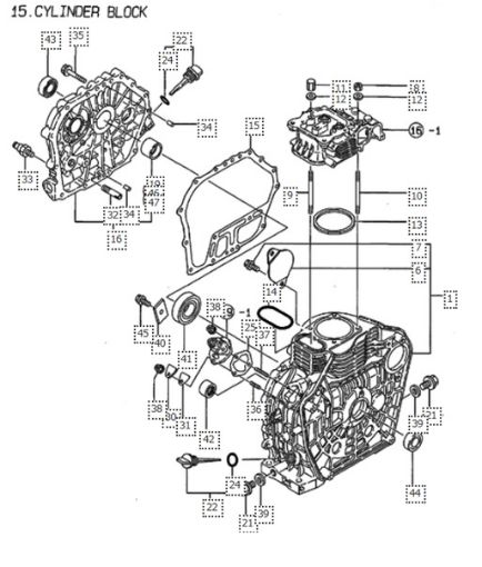 IS5.0 (Yanmar L) L100AE-DEGMA-CB CYLINDER BLOCK - IMC