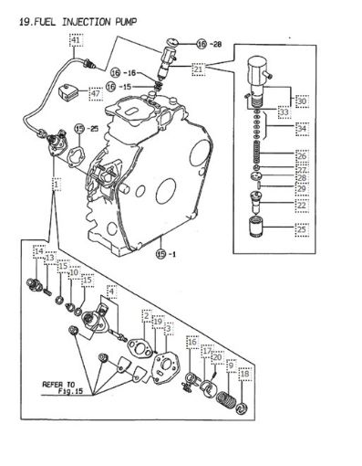 L100AE-DEGMA L100AE-DEGMA-FIP FUEL INJECTION PUMP - IMC