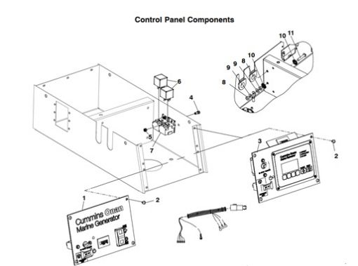 MDKBV MDKDP/R/V-CPC CONTROL PANEL COMPONENTS - IMC